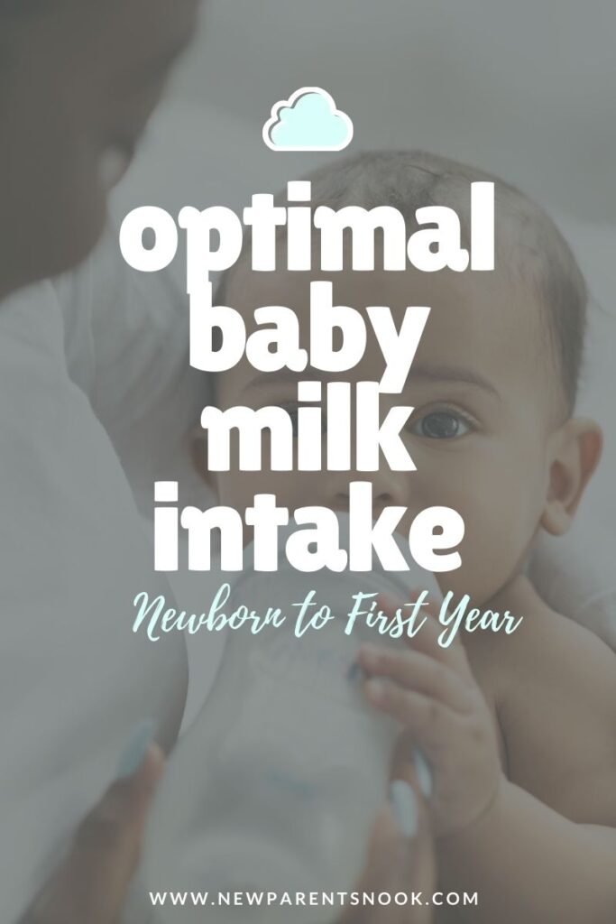 "Optimal Milk Intake for Babies: Navigating Newborn to First Year ...