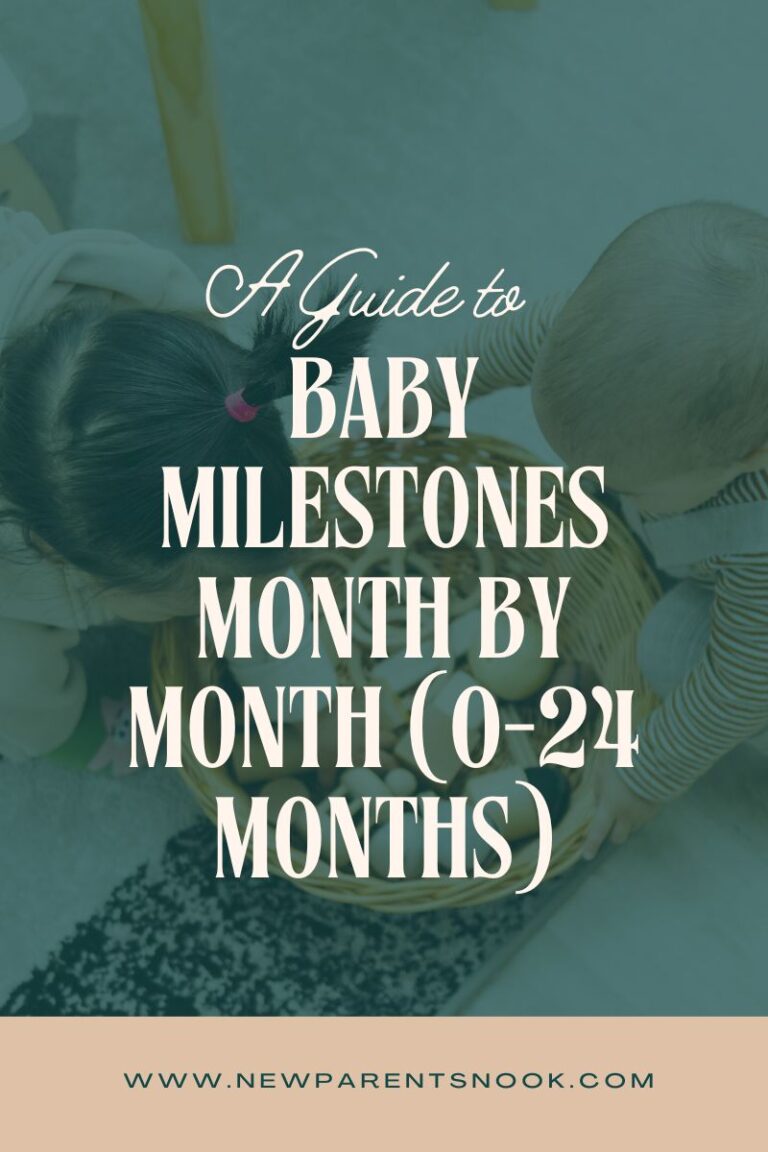 A Guide to Baby Milestones Month by Month (0-24 Months) - New Parents Nook