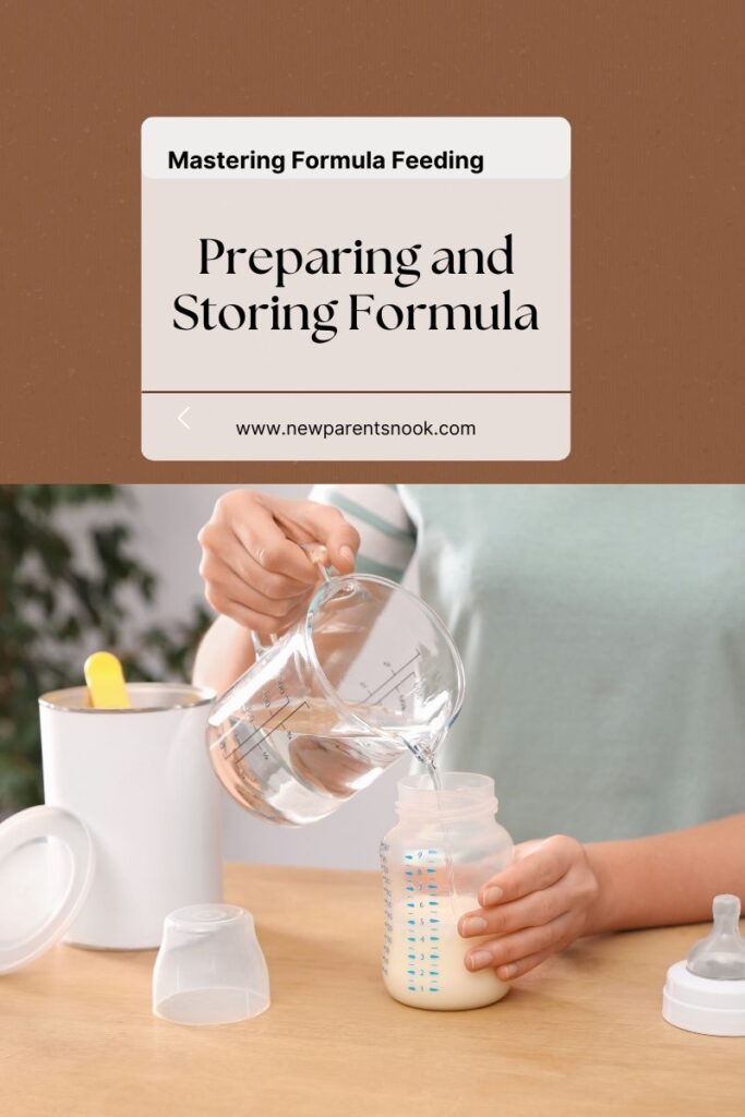 "Mastering Formula Feeding:Preparing and Storing Formula" - New Parents ...