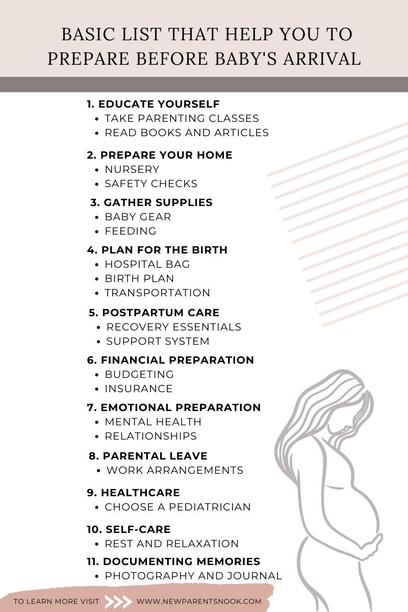 Ultimate New Parents' Guide: How to Prepare Before your Baby's Arrival ...